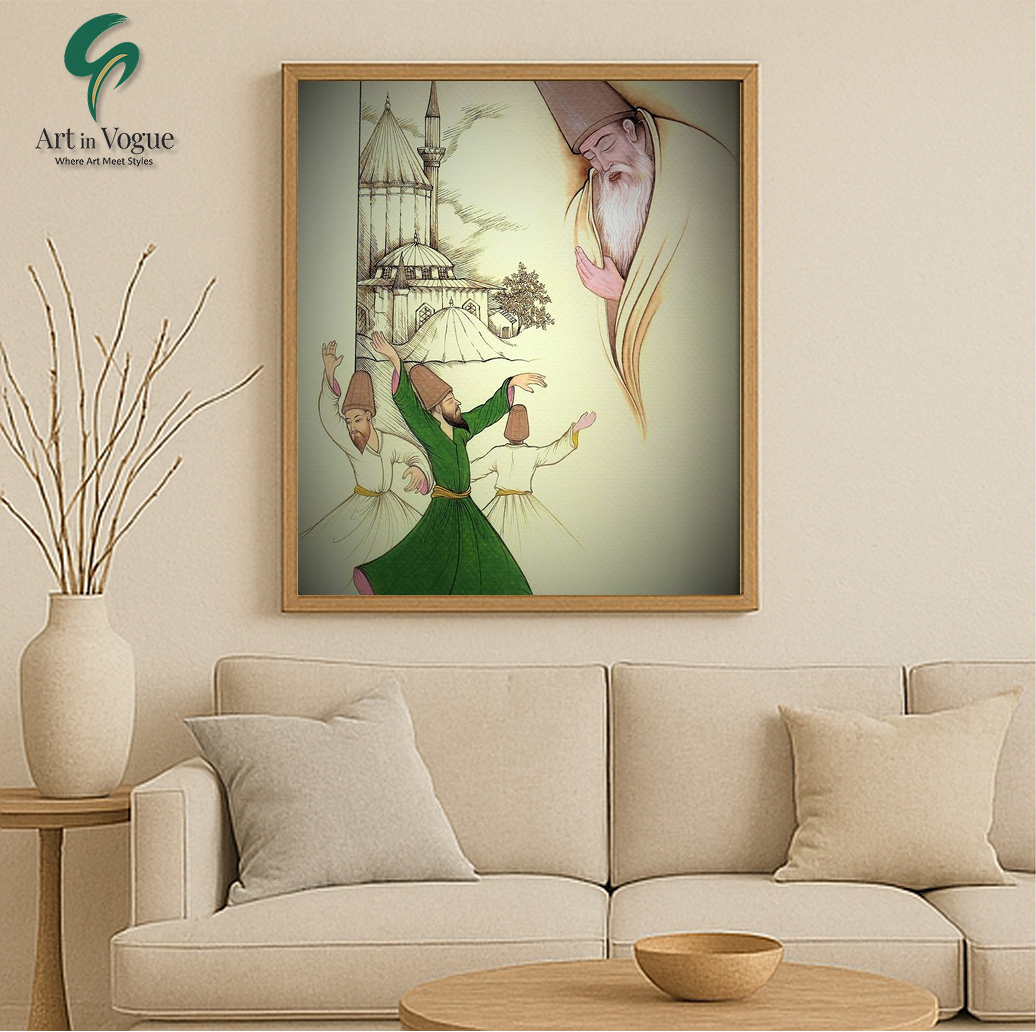 Whirling with the Divine: Tribute to Rumi and Sufi Heritage – ArtinVouge